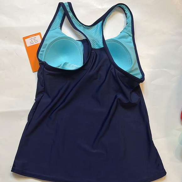 ZeroXposur | Swim | Zeroxposur Sun Smart Mesh Tankini Top Bottom Set Xs ...